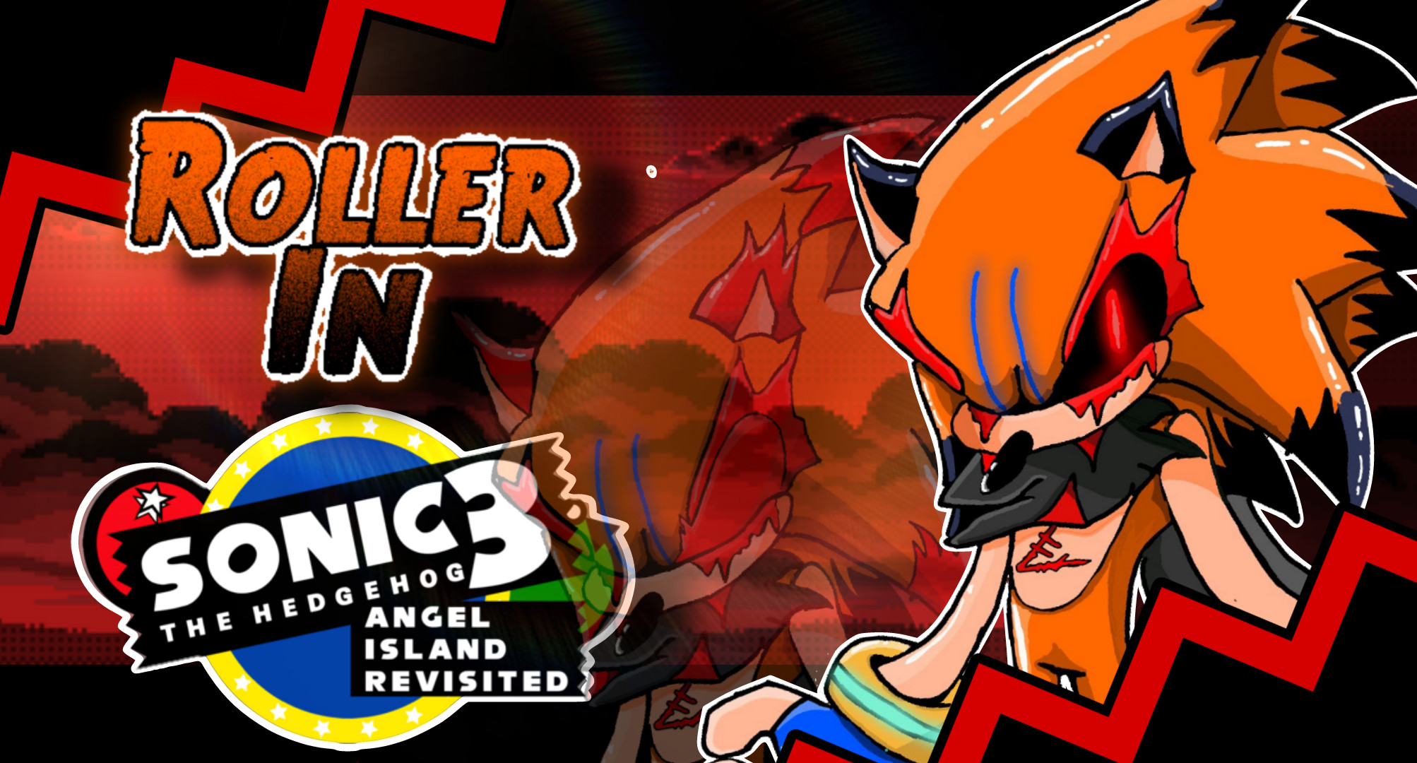 Roller In Sonic 3 A.I.R (v2.0)!! Mod for Sonic 3 A.I.R. | S3AIR Mods