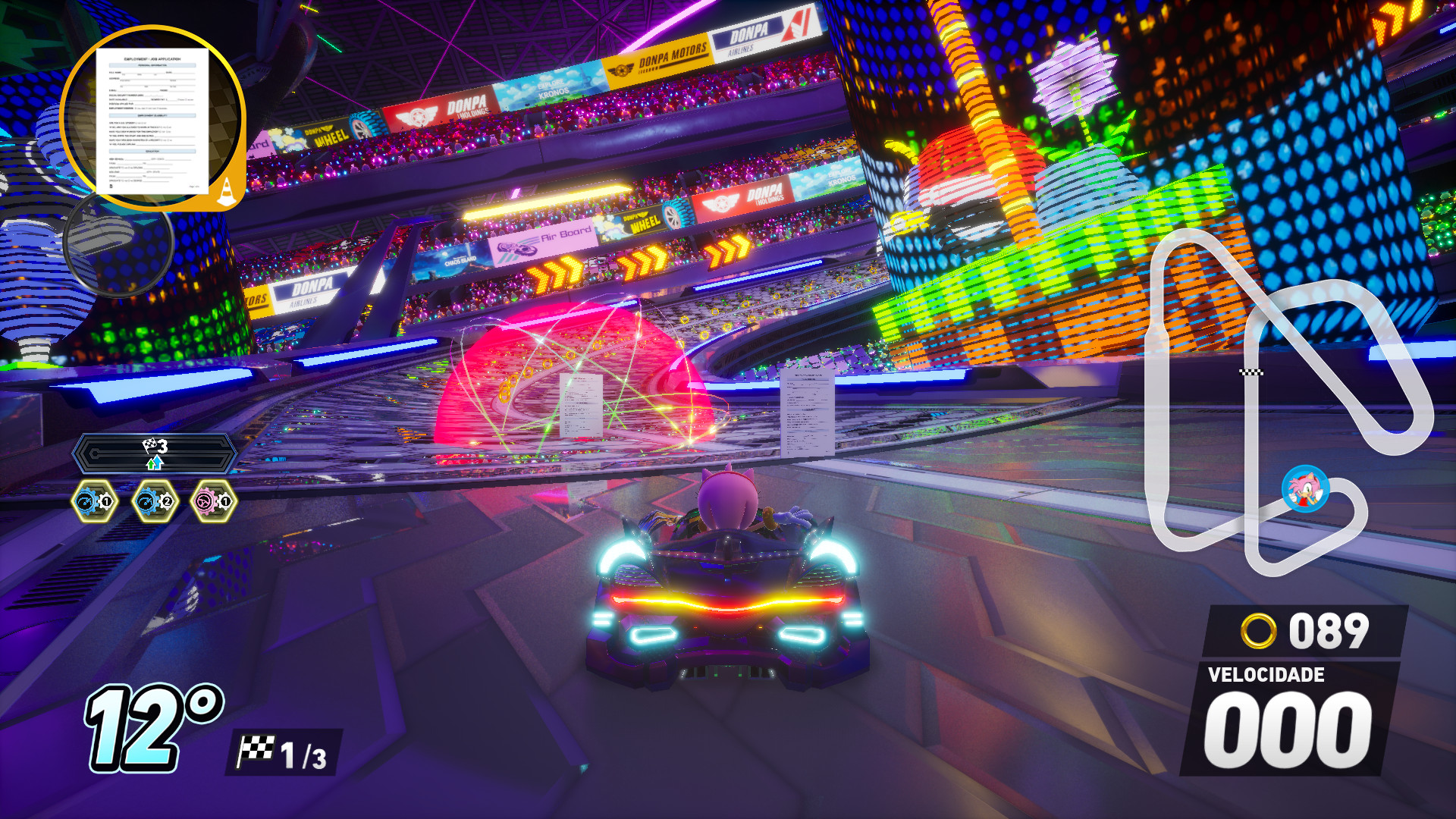 Job Application Mod for Sonic Racing: CrossWorlds | SR:CW Mods