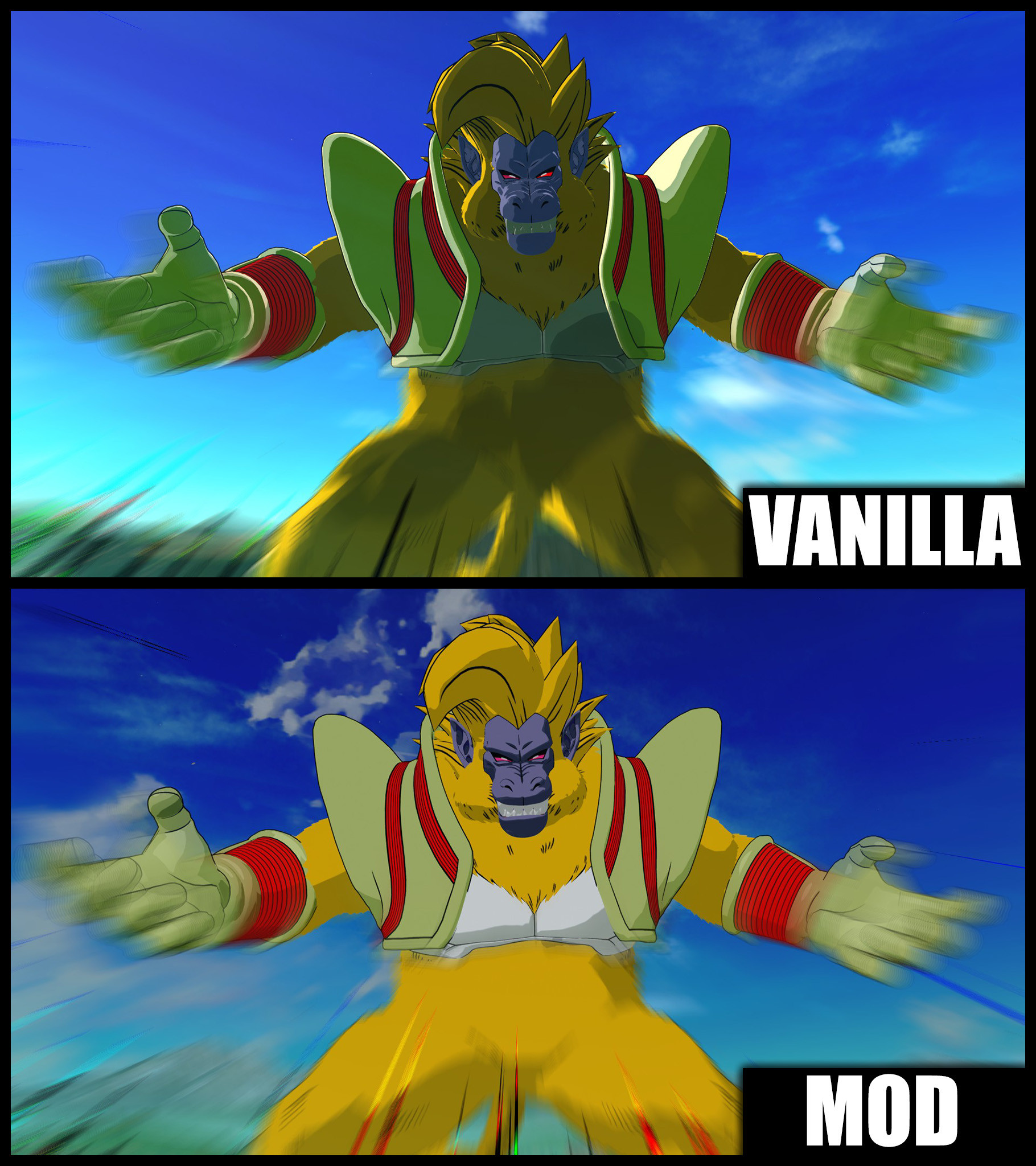 DBGT - Color Corrected [Replacer] Mod for Dragon Ball: Sparking! ZERO ...