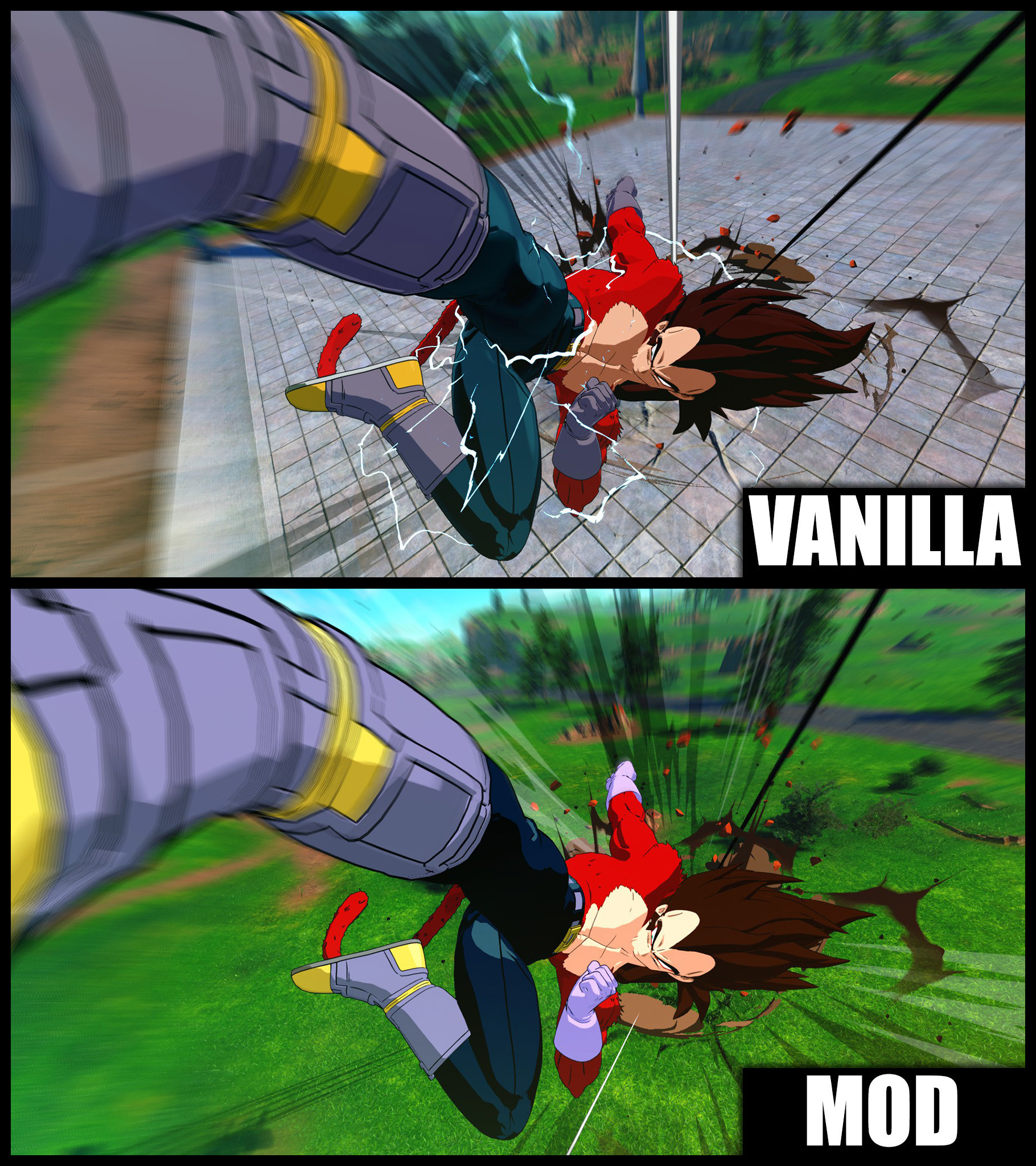 DBGT - Color Corrected [Replacer] Mod for Dragon Ball: Sparking! ZERO ...