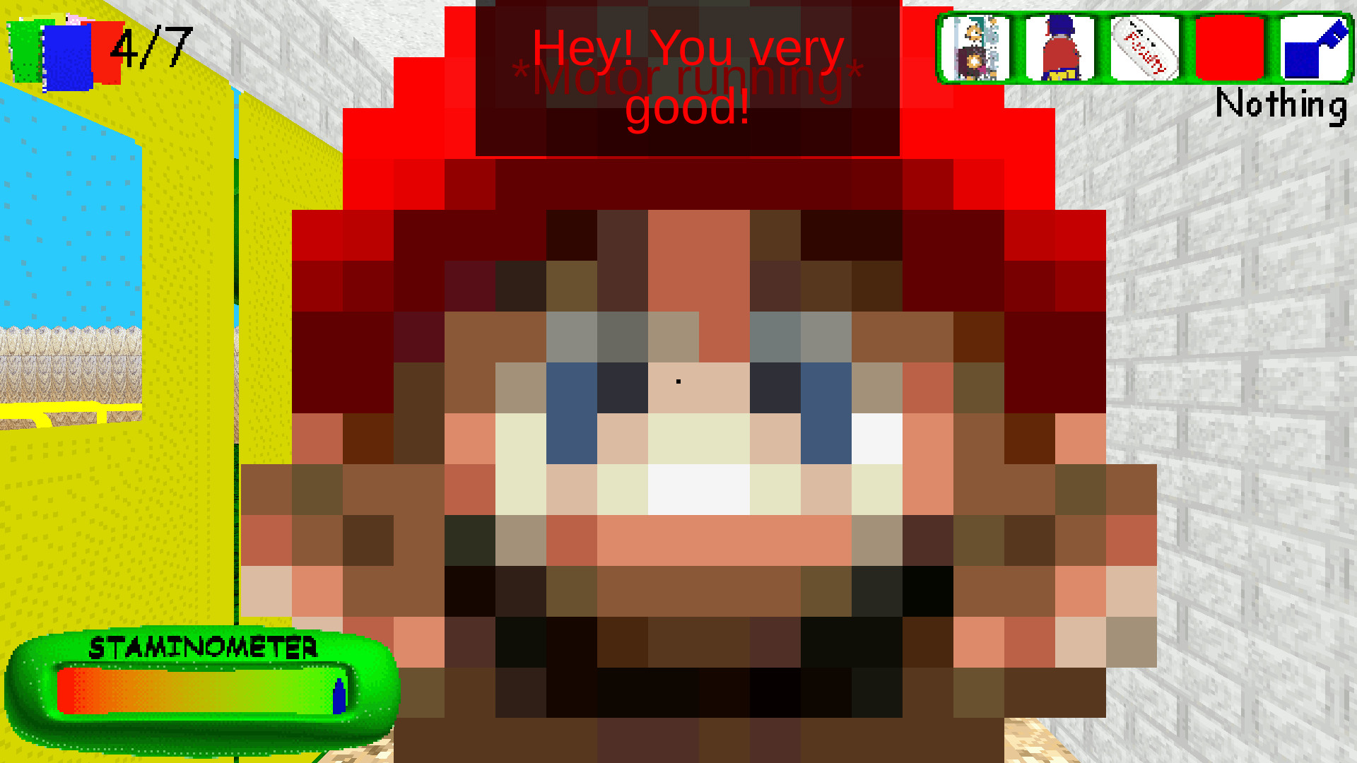 Mario replaces 1st Prize Mod for Baldi's Basics | Baldi Mods
