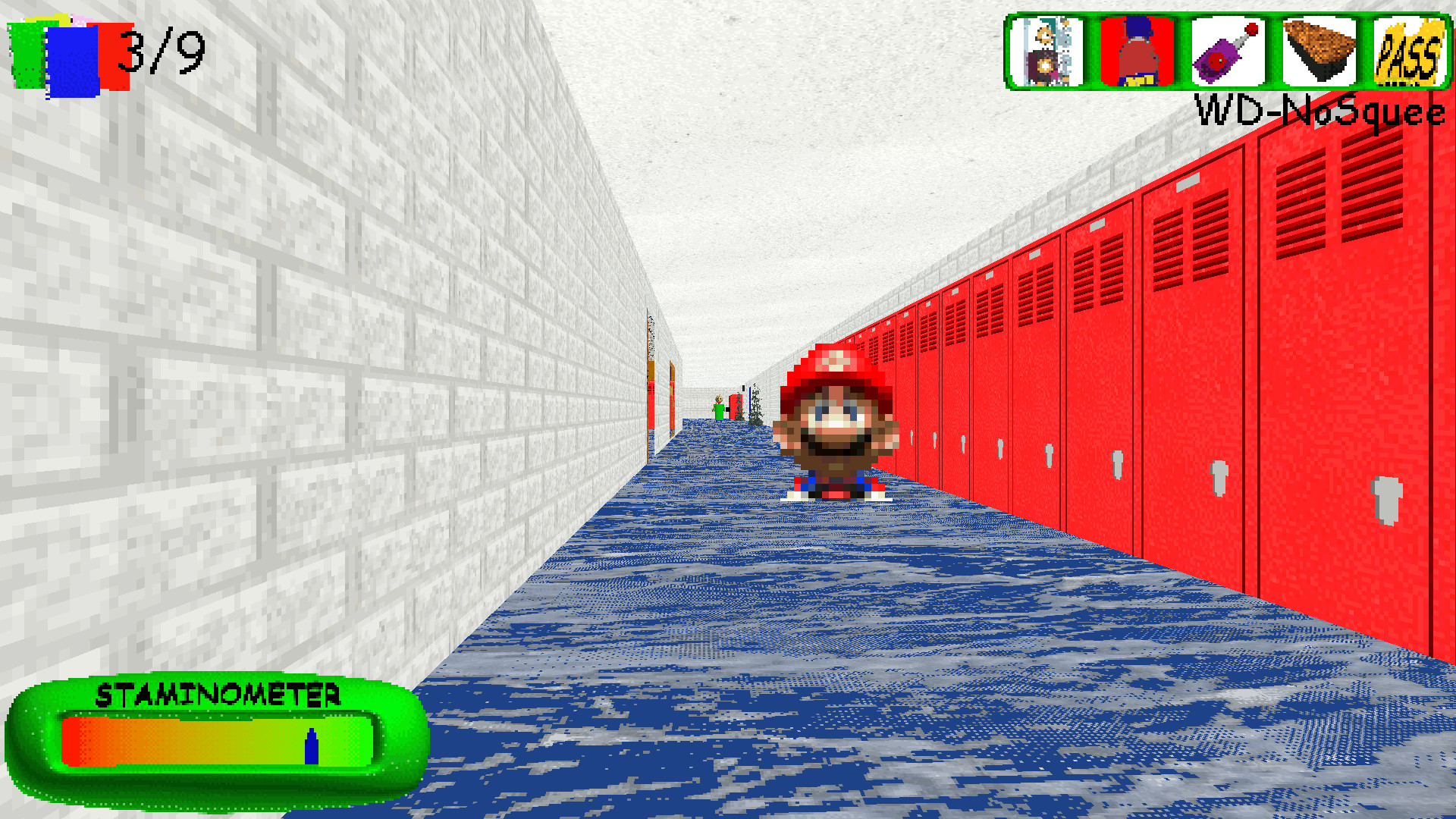 Mario replaces 1st Prize Mod for Baldi's Basics | Baldi Mods
