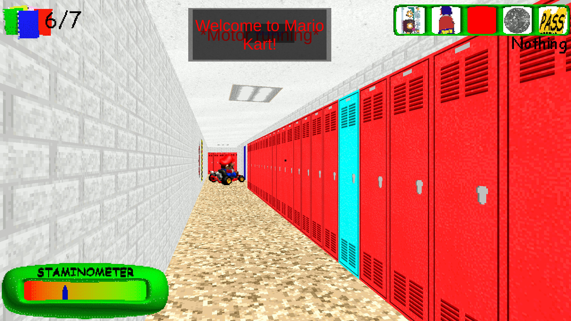 Mario replaces 1st Prize Mod for Baldi's Basics | Baldi Mods