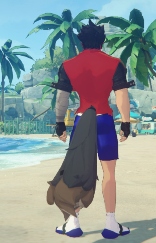 Komano Manato at the Beach Mod for Zenless Zone Zero | ZZZ Mods