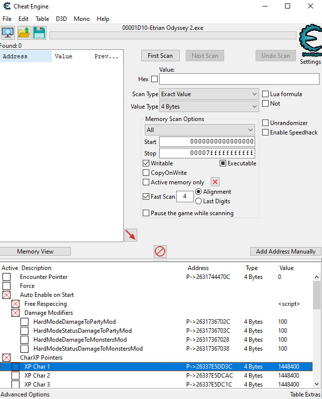 No resting penalty + harder expert mode Mod for Etrian Odyssey III HD | EO3HD Mods
