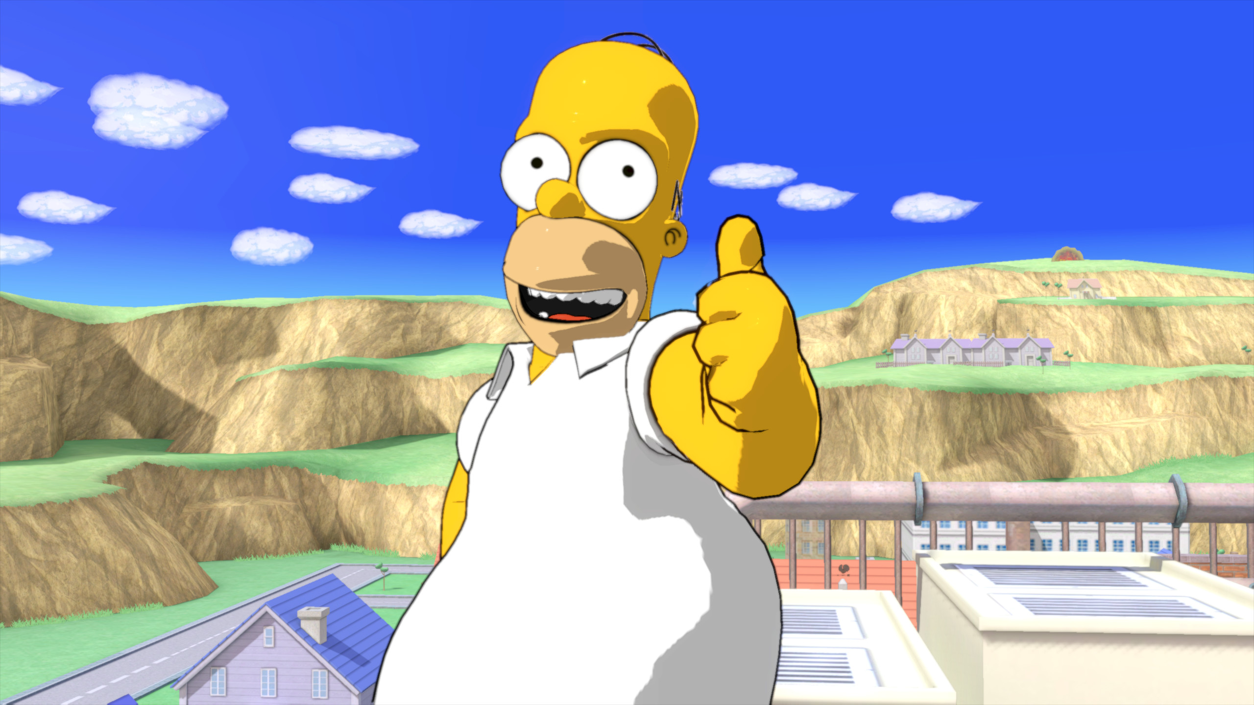 Homer Simpson over Ken Mod for Super Smash Bros. Ultimate | SSBU Mods