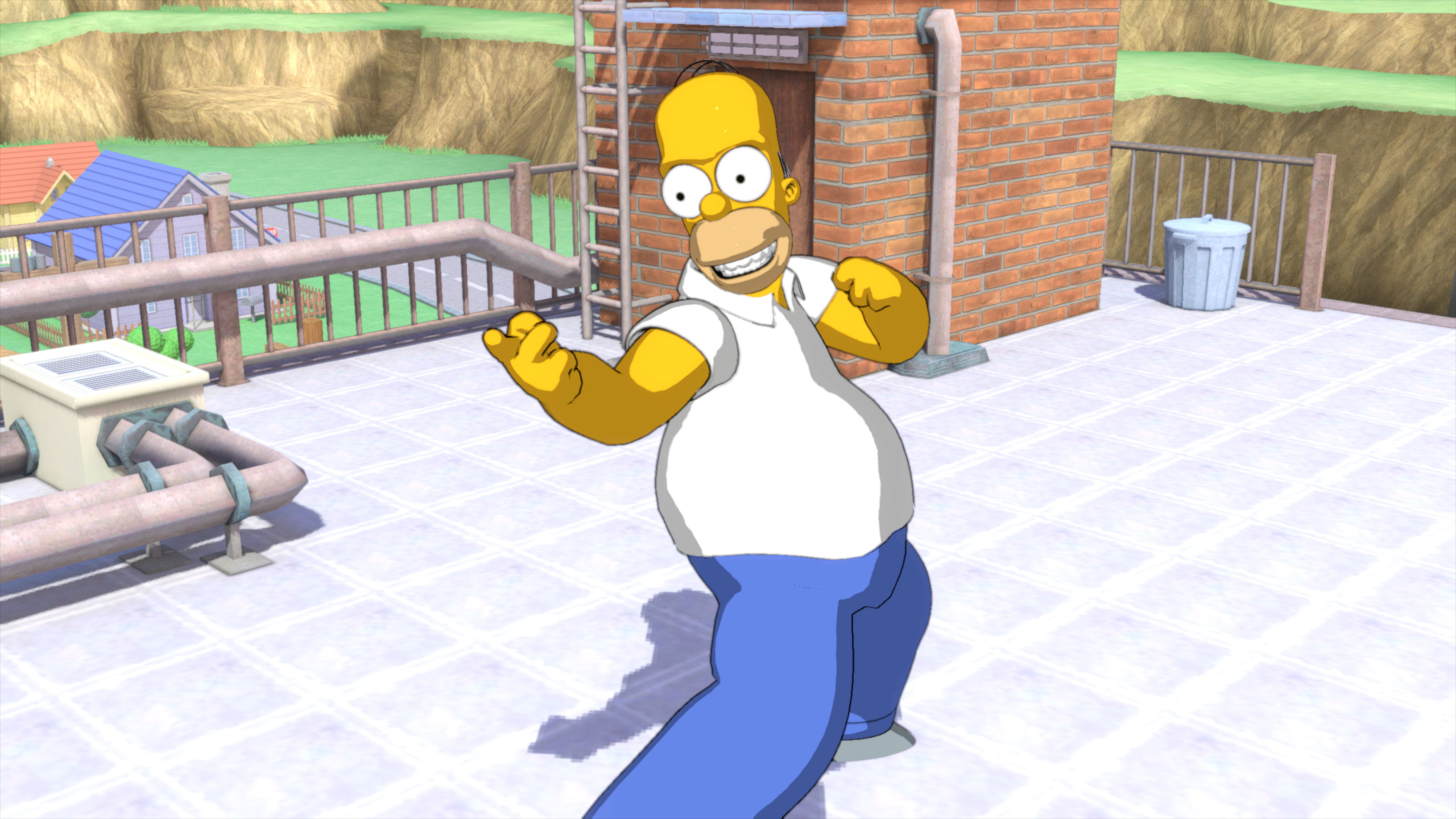 Homer Simpson over Ken Mod for Super Smash Bros. Ultimate | SSBU Mods