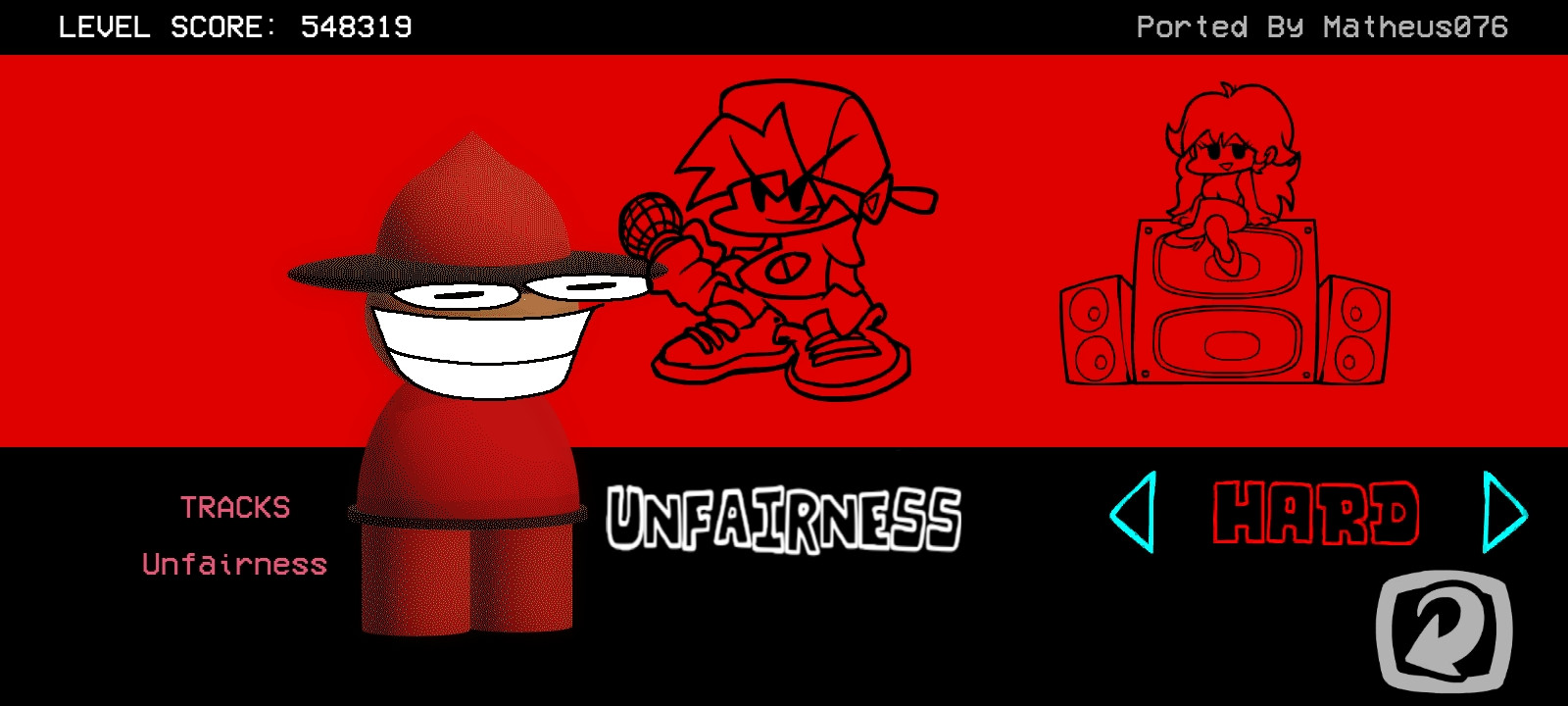 Unfairness V-Slice Port Mod for Friday Night Funkin' | FNF Mods