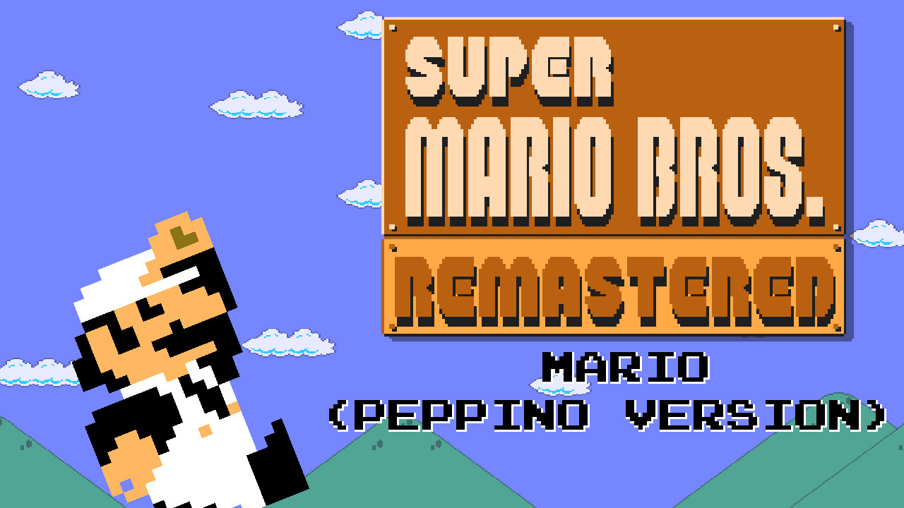 Mario (Peppino Version) Mod for Super Mario Bros. Remastered ...