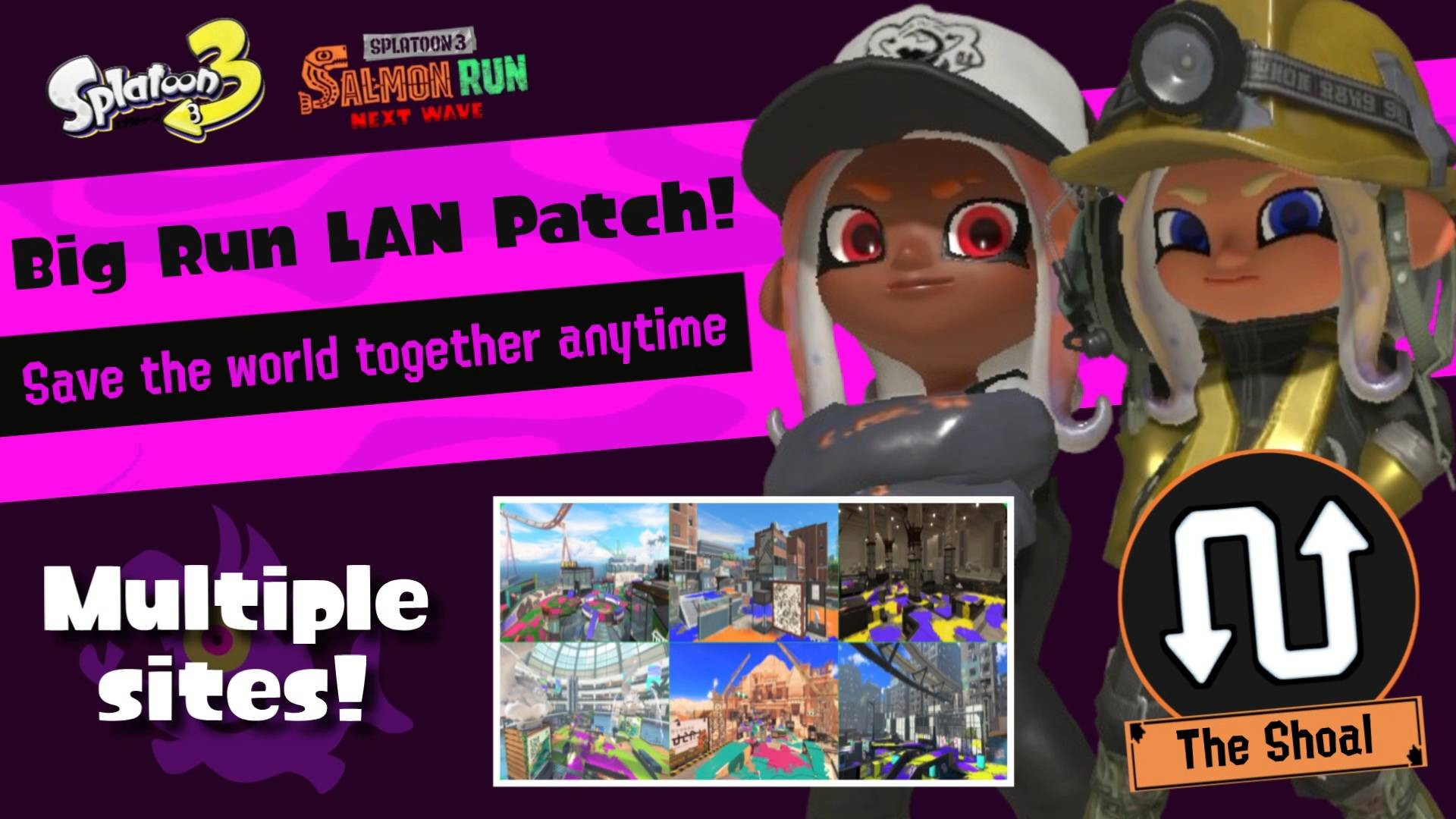 Big Run LAN Patch Mod for Splatoon 3 | Splatoon 3 Mods