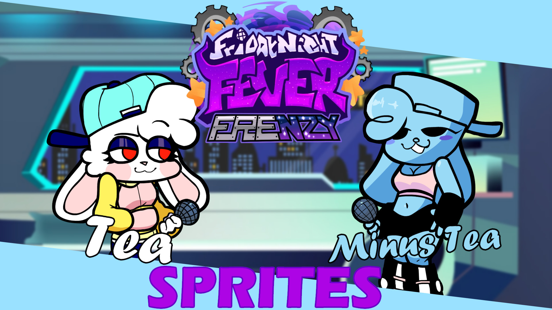 FNFever: Tea + Minus Tea Sprites/Minus Tea Chrom Mod for Friday Night ...