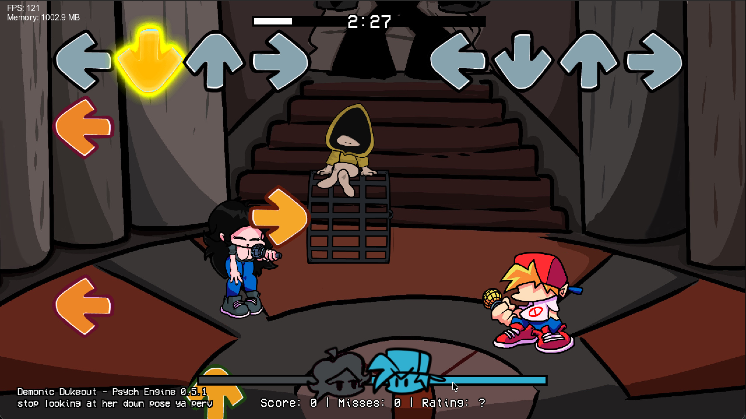 faceless golden bf Mod for Friday Night Funkin' | FNF Mods