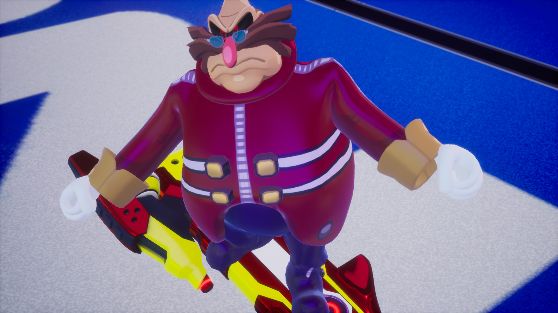 Dr. Robotnik over Eggman Mod for Sonic Racing: CrossWorlds | SR:CW Mods