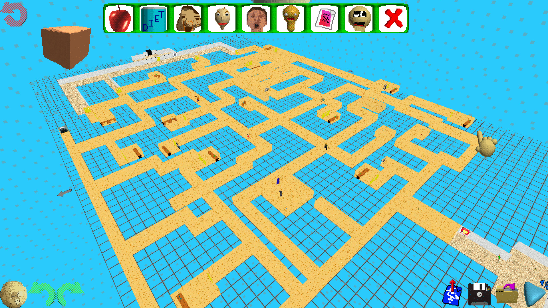 Cheese Level Mod for Baldi's Basics | Baldi Mods