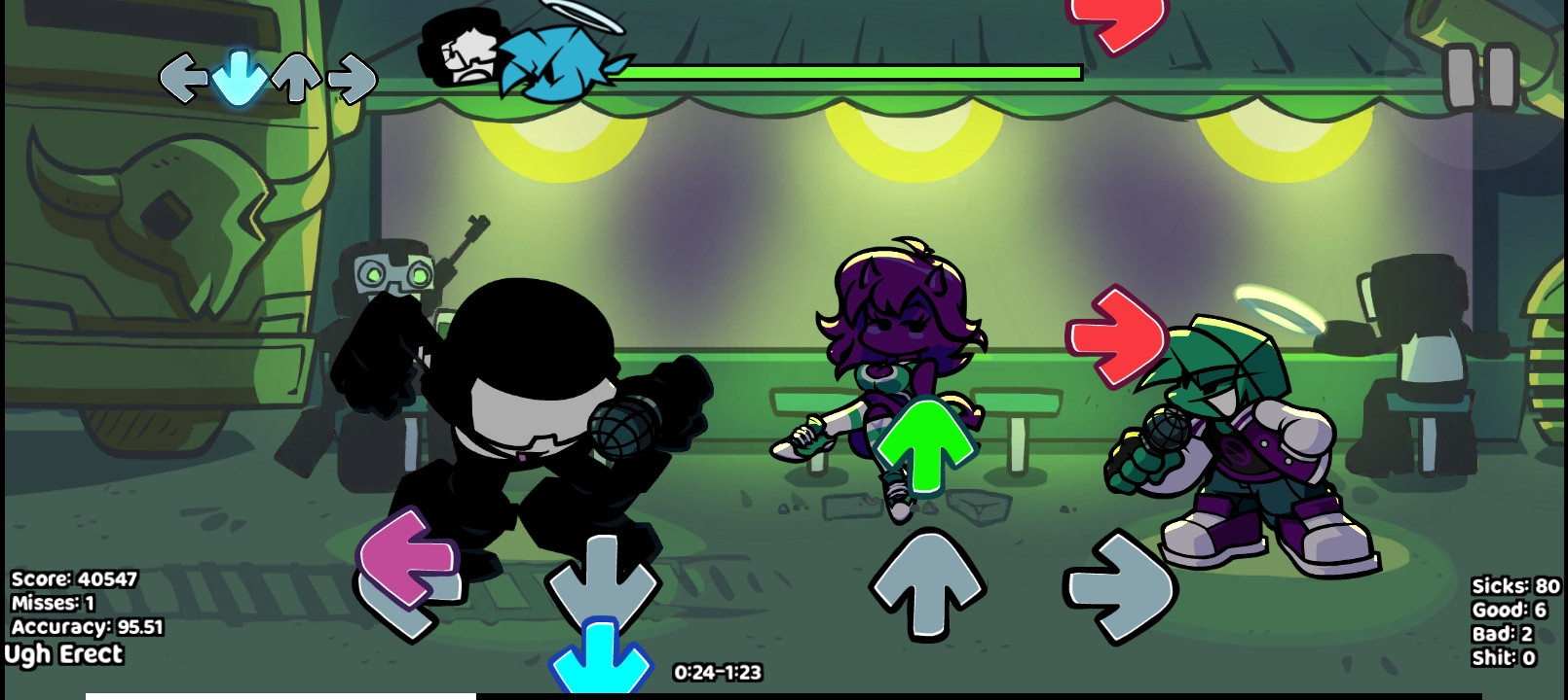 Bf and Gf new minus (retrospecter) Mod for Friday Night Funkin' | FNF Mods