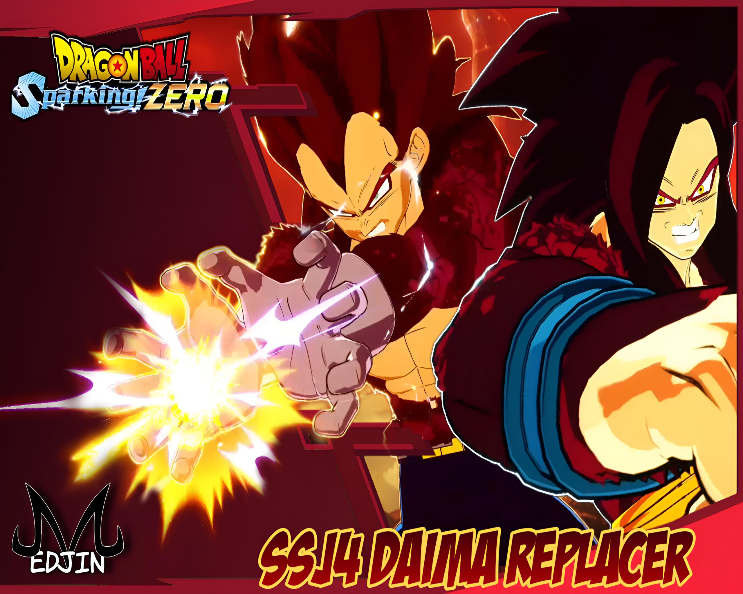 REPLACER- Goku & Vegeta SSJ4 Daima Mod for Dragon Ball: Sparking! ZERO ...