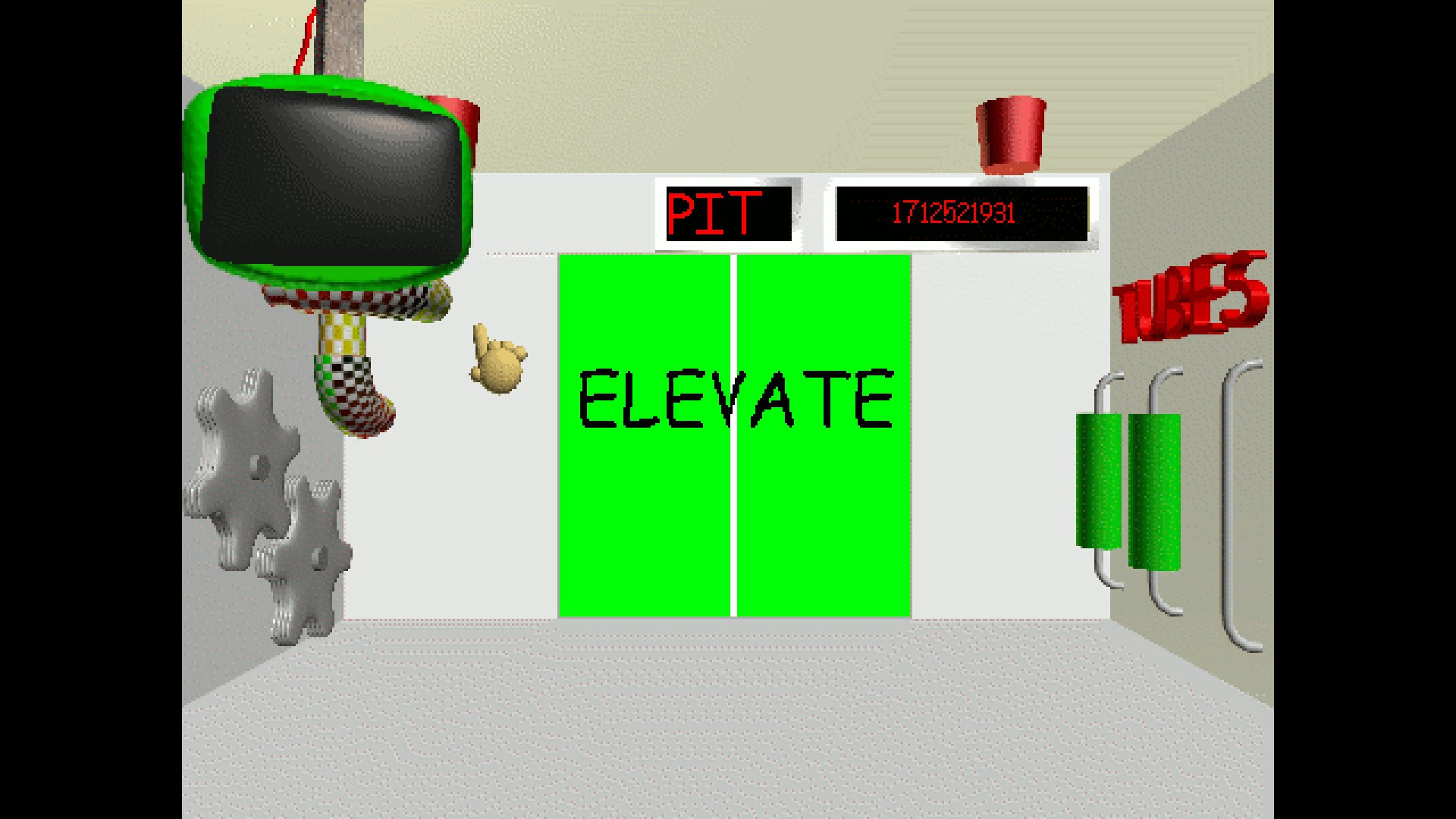 Old Elevator (FIXED TV!!!) Mod for Baldi's Basics | Baldi Mods