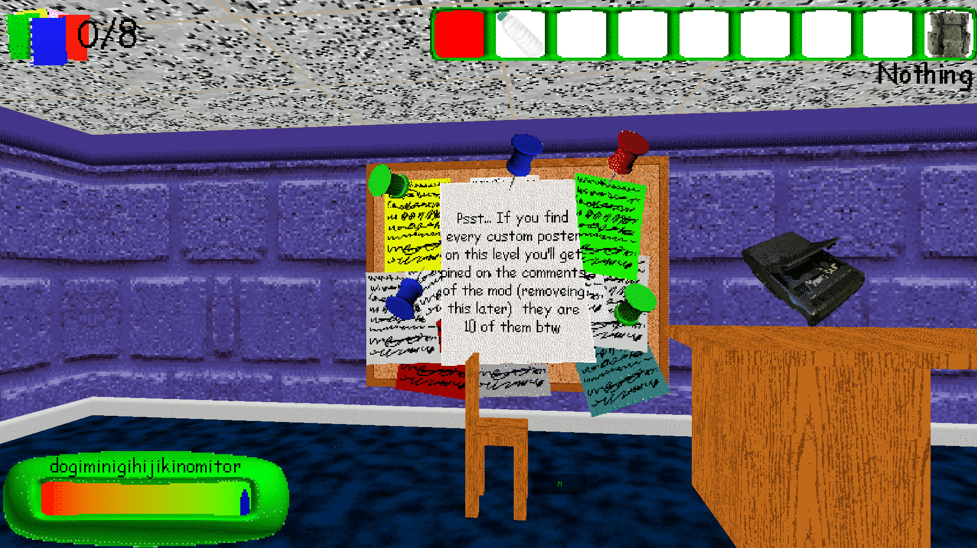 A present Level! Mod for Baldi's Basics | Baldi Mods