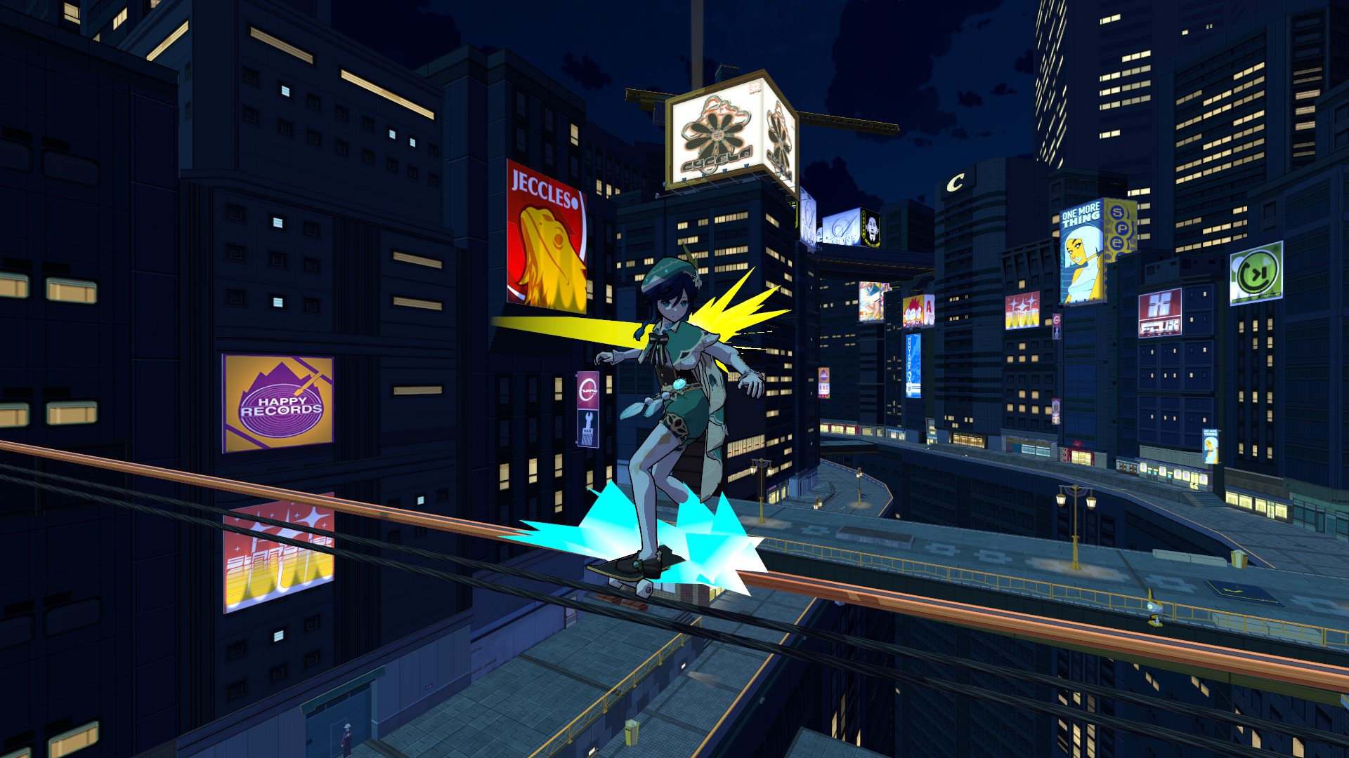 Venti from Genshin Impact Mod for Bomb Rush Cyberfunk | BRC Mods