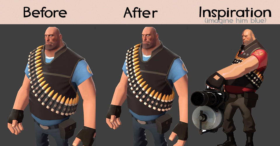 Improved HWG Bandolier for Refined Mercs Mod for Team Fortress 2 | TF2 Mods