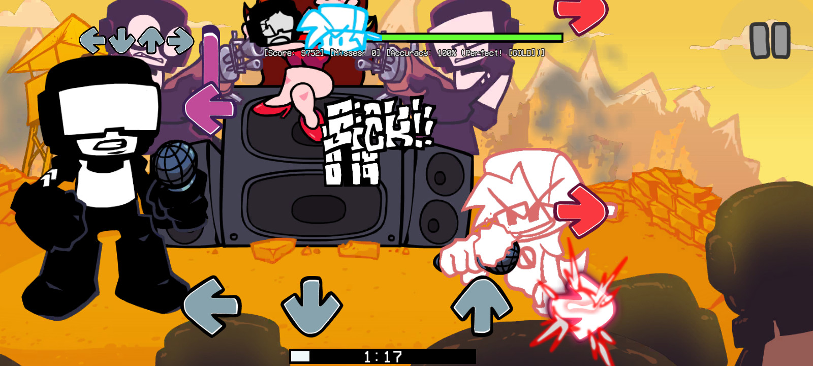 Garcello Ghost Boyfriend [V-Slice/Mobile] Mod for Friday Night Funkin ...