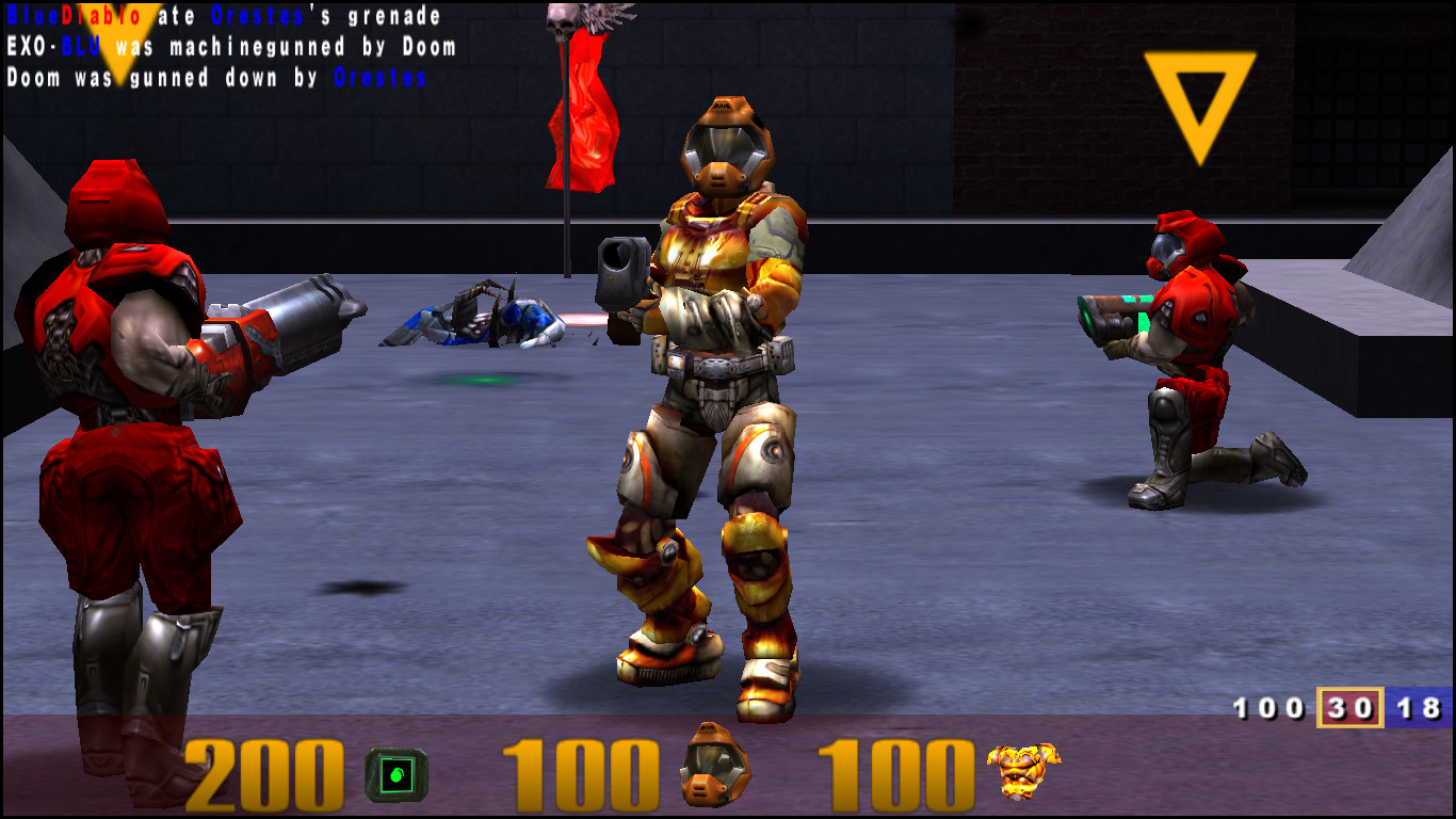 Doombot Spartan-1 (UT 2004 Merc for Q3A Skin edit) Mod for Quake III ...