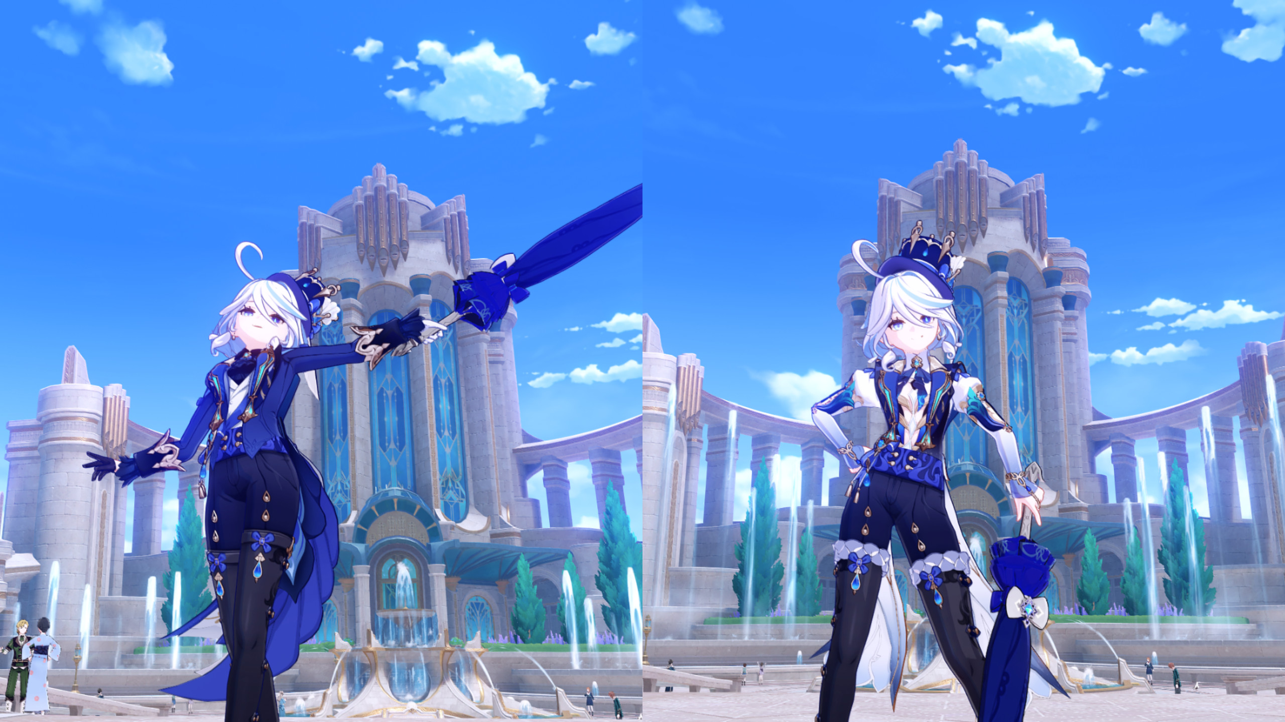 Furina "Redesign" - parts from Focalors and Neuvi Mod for Genshin ...