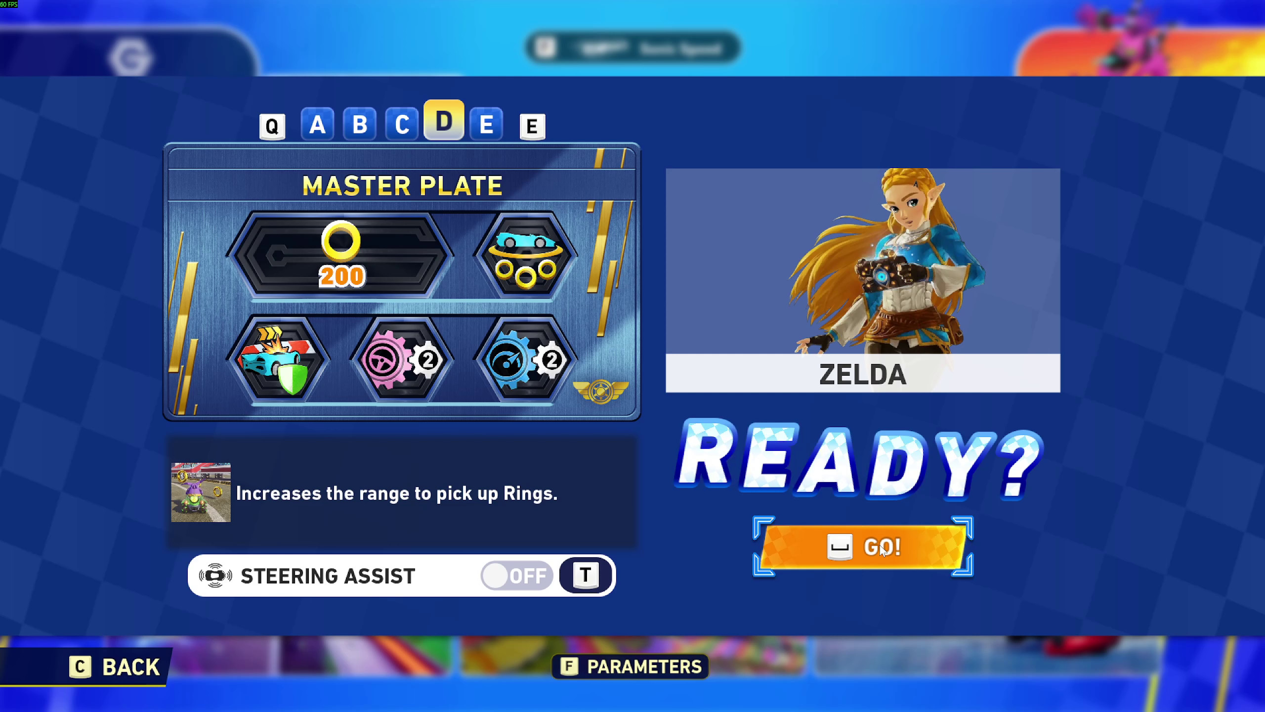 Zelda (BOTW) Mod for Sonic Racing: CrossWorlds | SR:CW Mods