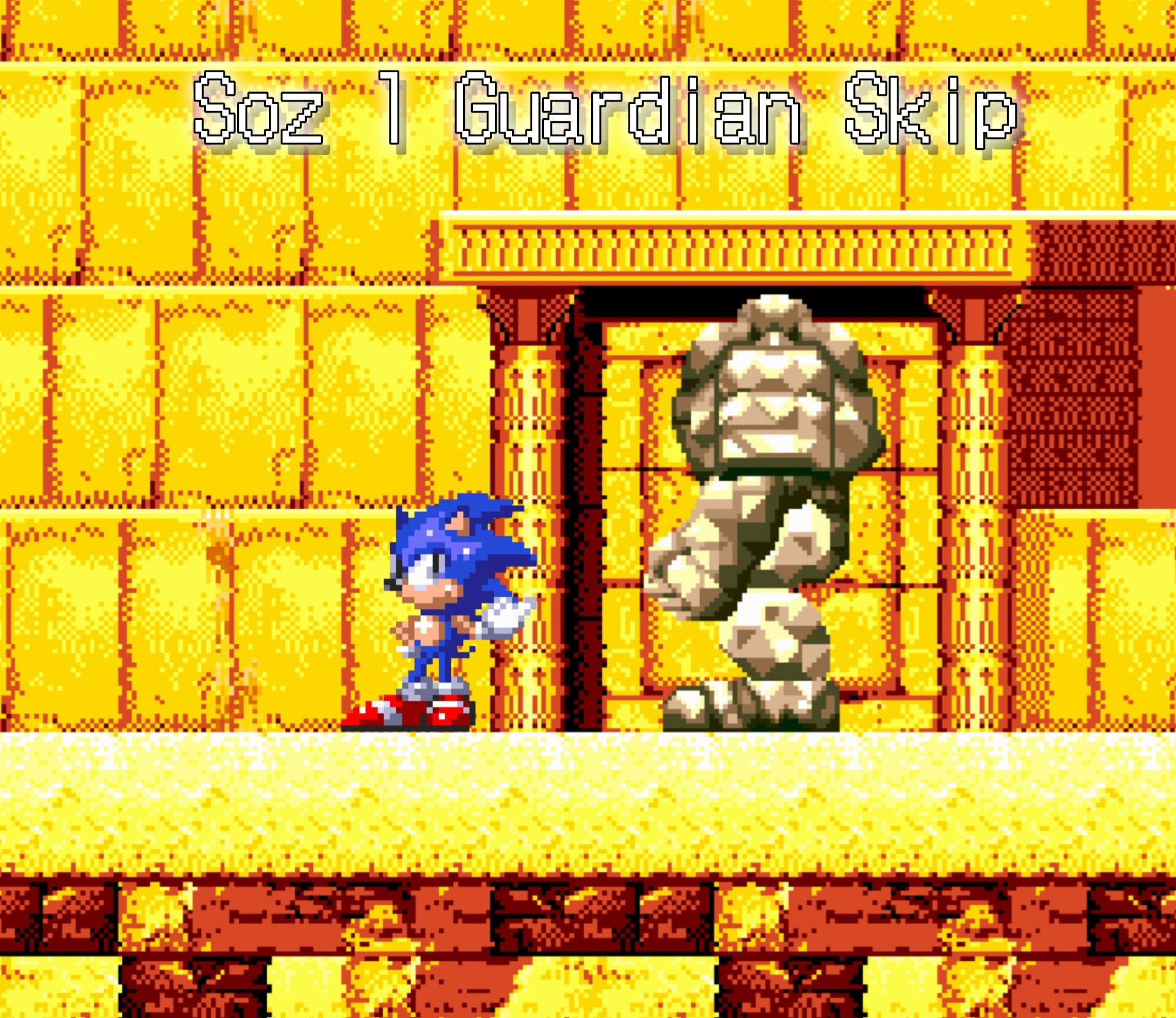 Soz 1 Guardian skip Mod for Sonic 3 A.I.R. | S3AIR Mods