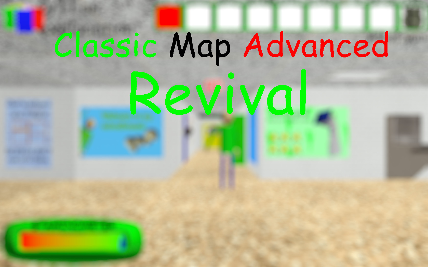 (0.14.3+) Classic Map Advanced Revival Mod for Baldi's Basics | Baldi Mods