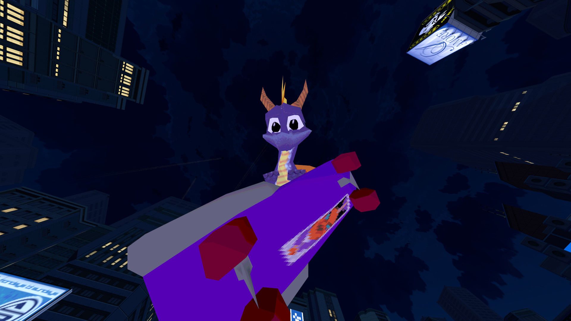 Spyro (PS1) Mod for Bomb Rush Cyberfunk | BRC Mods