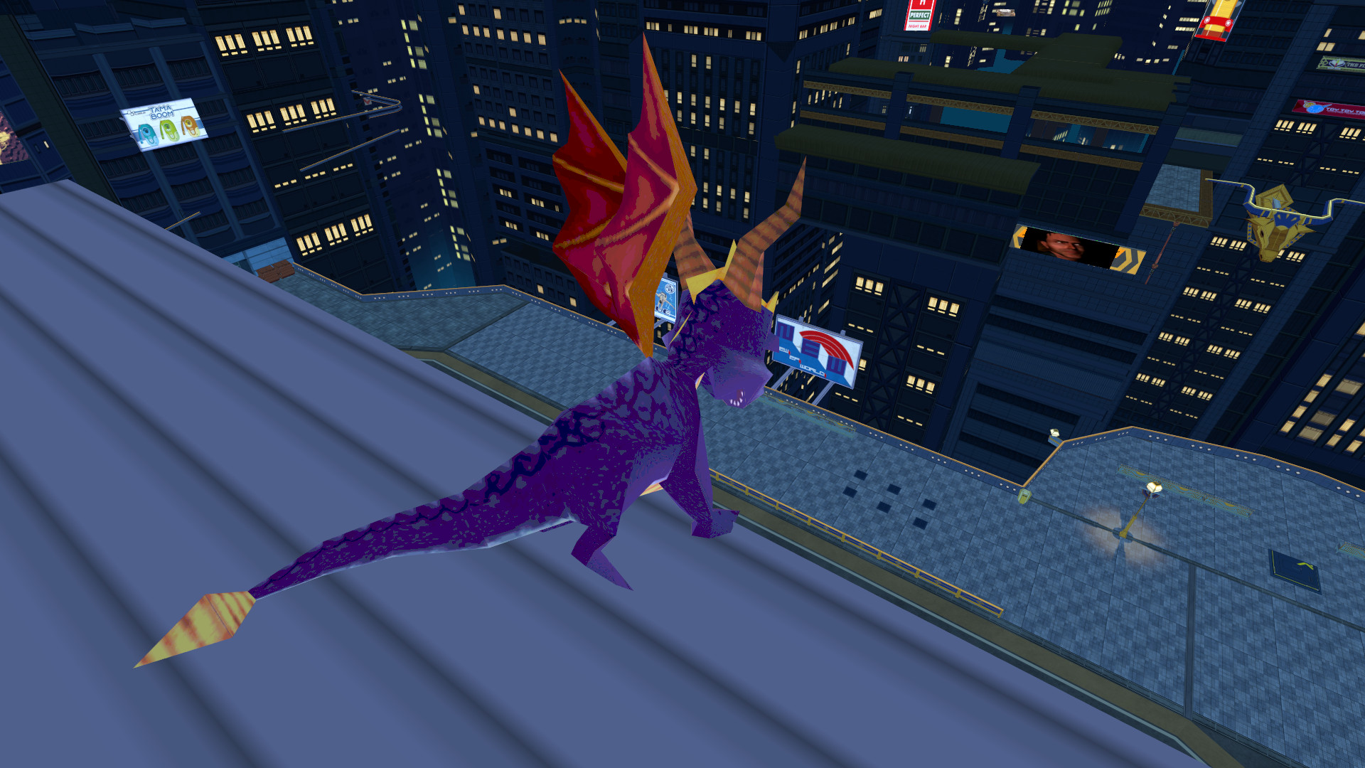 Spyro (PS1) Mod for Bomb Rush Cyberfunk | BRC Mods