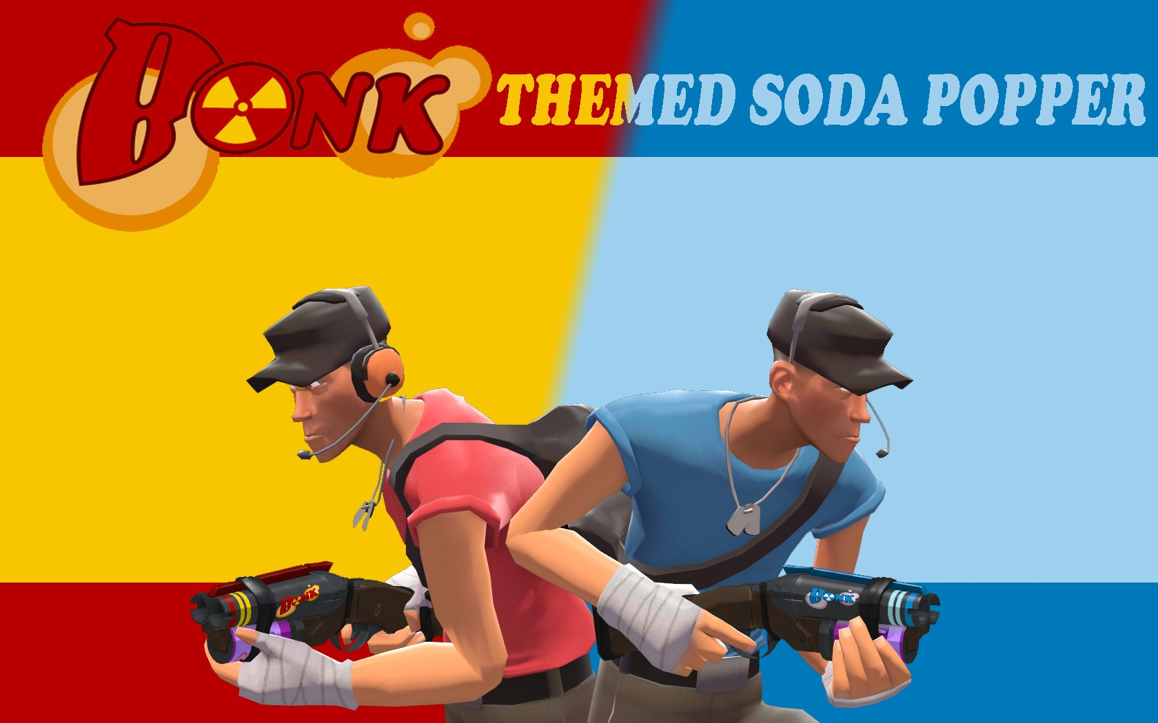 Bonk themed Soda Popper (FIXED) Mod for Team Fortress 2 | TF2 Mods