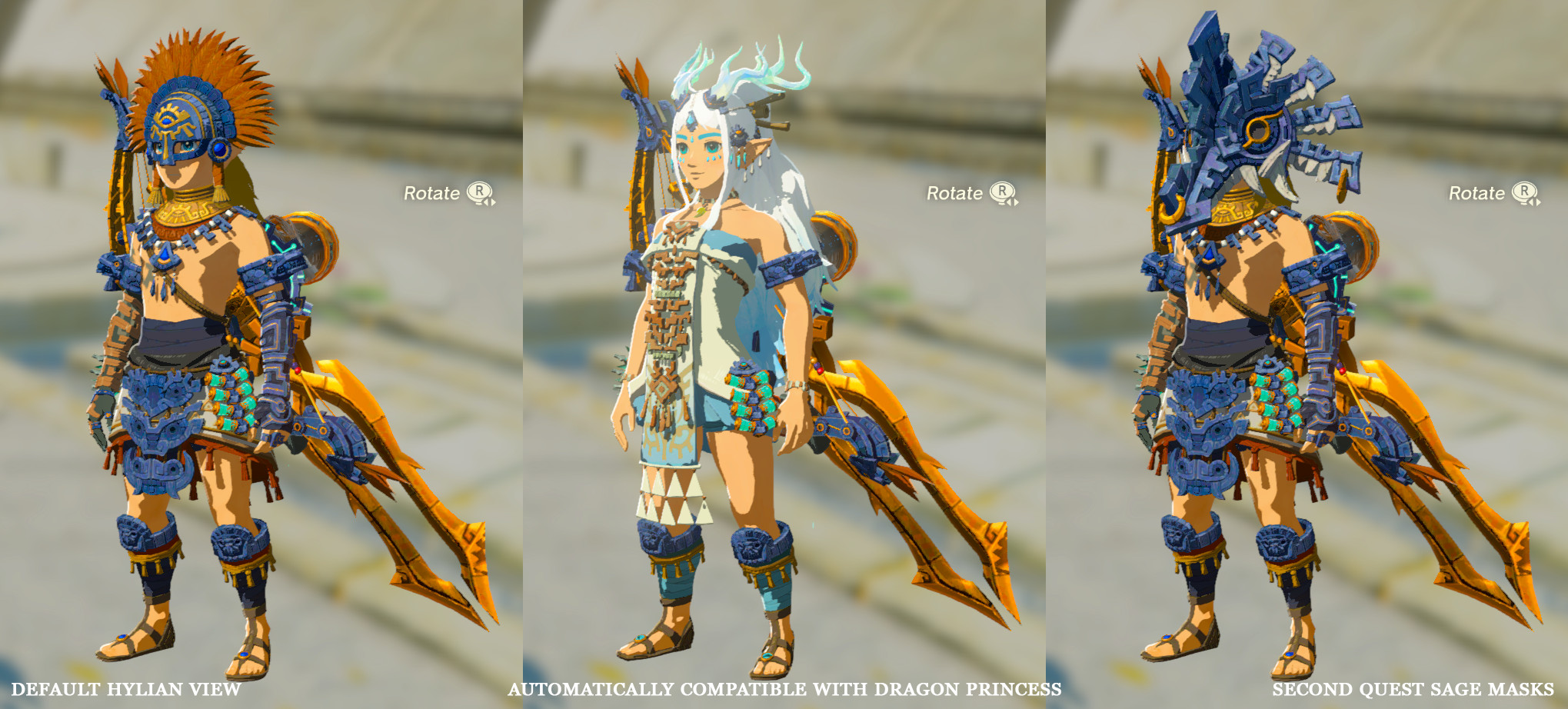 Zonai Jade to Lapis Lazuli Mod for The Legend of Zelda: Tears of the ...