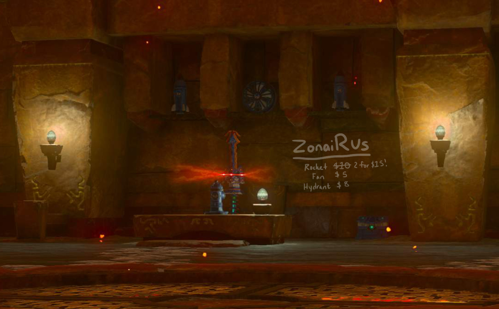 Zonai Jade to Lapis Lazuli Mod for The Legend of Zelda: Tears of the ...
