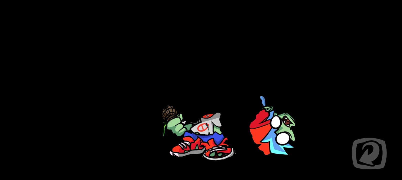 Bf and Gf Zombies (PvR) Mod for Friday Night Funkin' | FNF Mods