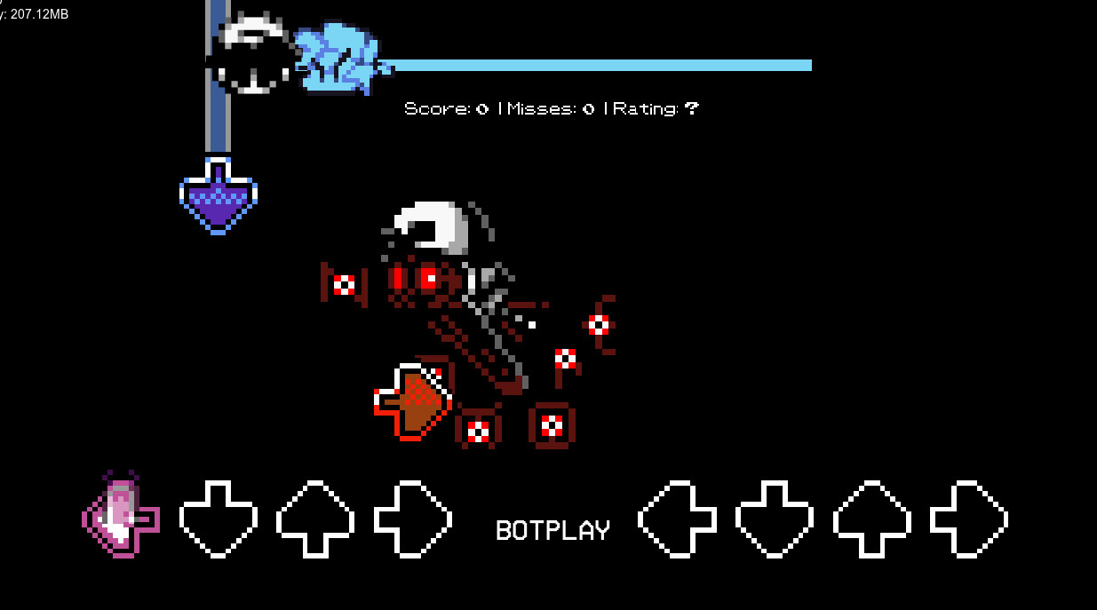 Monochrome Pixel Mod for Friday Night Funkin' | FNF Mods