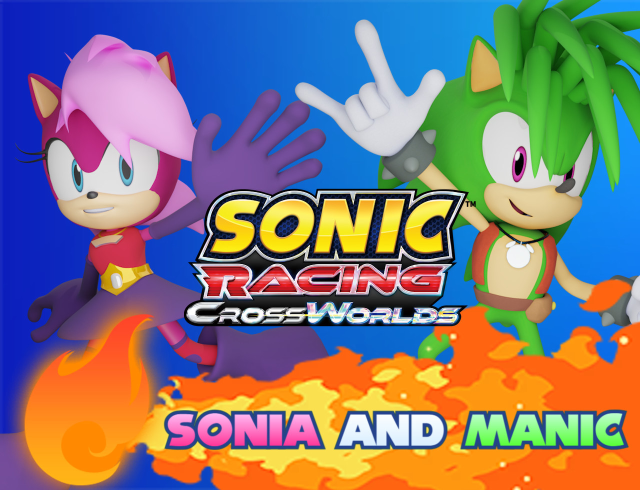 Sonic Racing Underground CrossWorlds Mod for Sonic Racing: CrossWorlds ...
