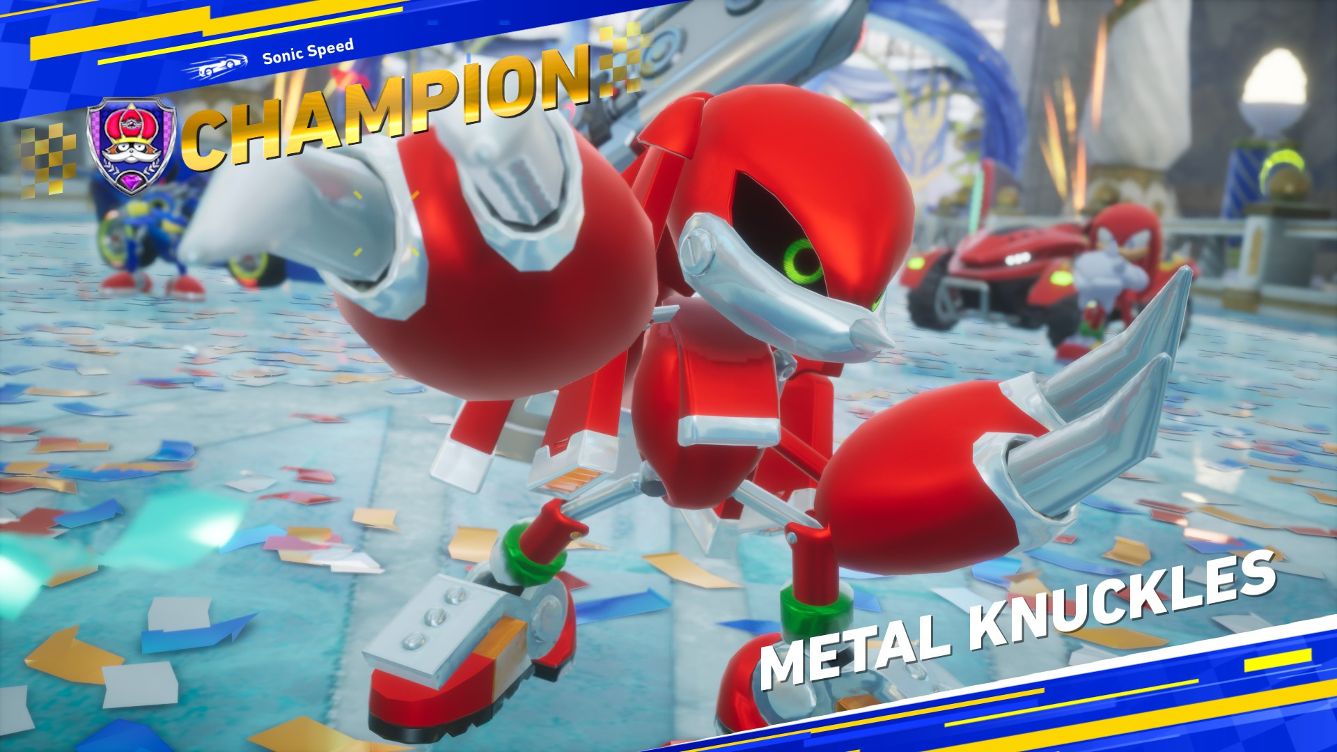 Metal Knuckles (Superstar Edit) Mod for Sonic Racing: CrossWorlds | SR ...