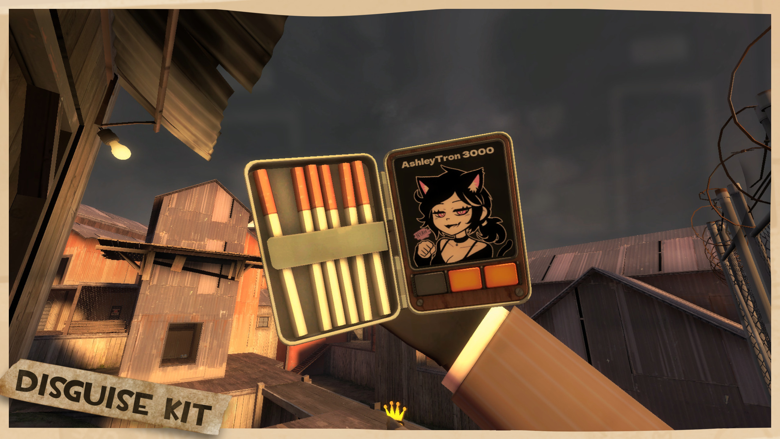 Ashley Graves Spy's loadout reskin Mod for Team Fortress 2 | TF2 Mods