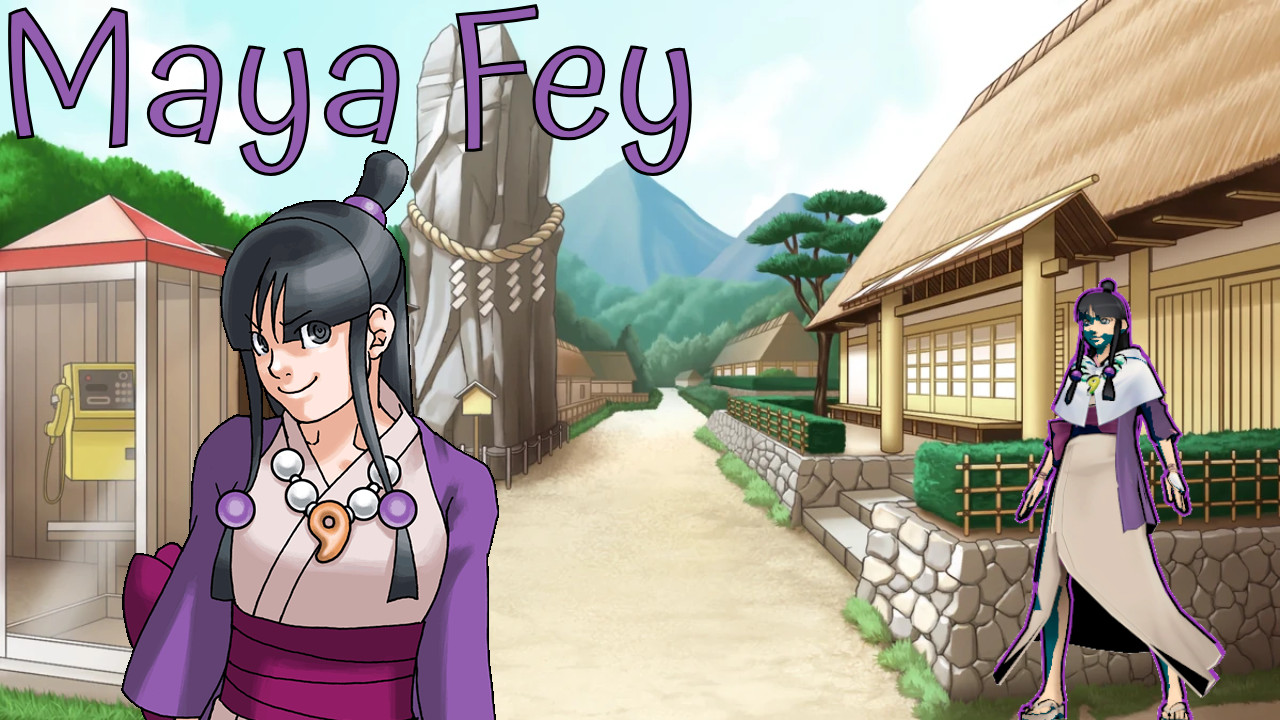 Maya Fey (Ace Attorney) Mod for Bomb Rush Cyberfunk | BRC Mods