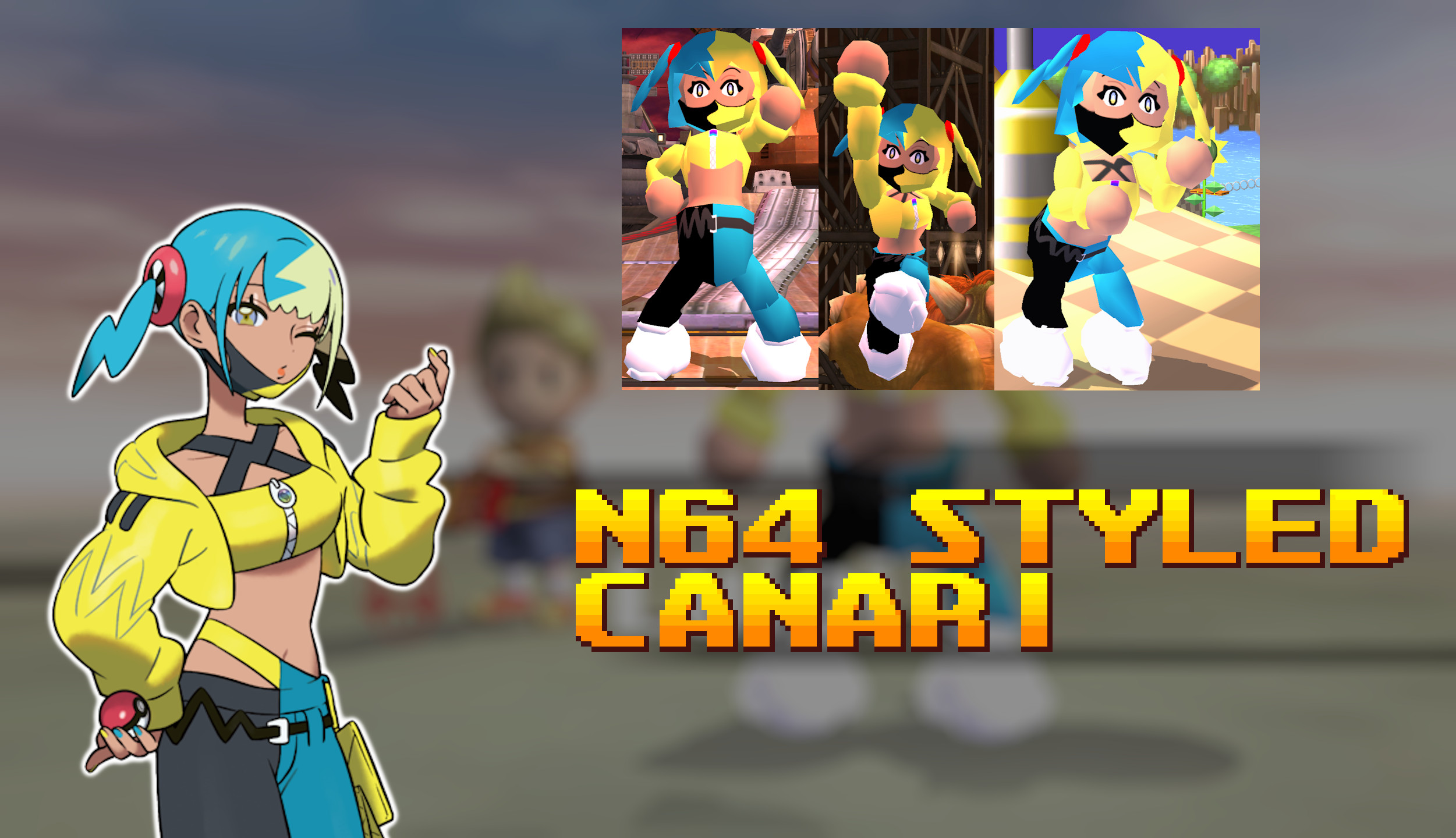 Canari (N64 Styled) Mod for Super Smash Bros. Brawl | Brawl Mods