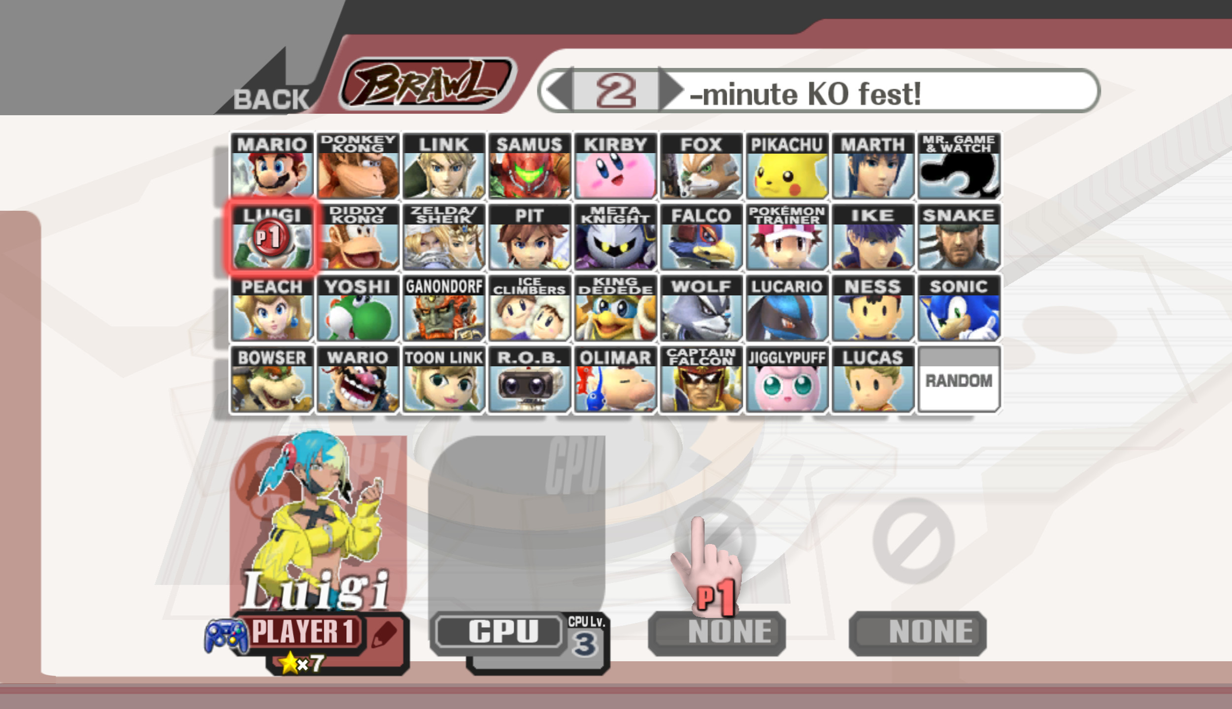 Canari (N64 Styled) Mod for Super Smash Bros. Brawl | Brawl Mods