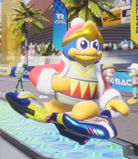 King Dedede over Big Mod for Sonic Racing: CrossWorlds | SR:CW Mods
