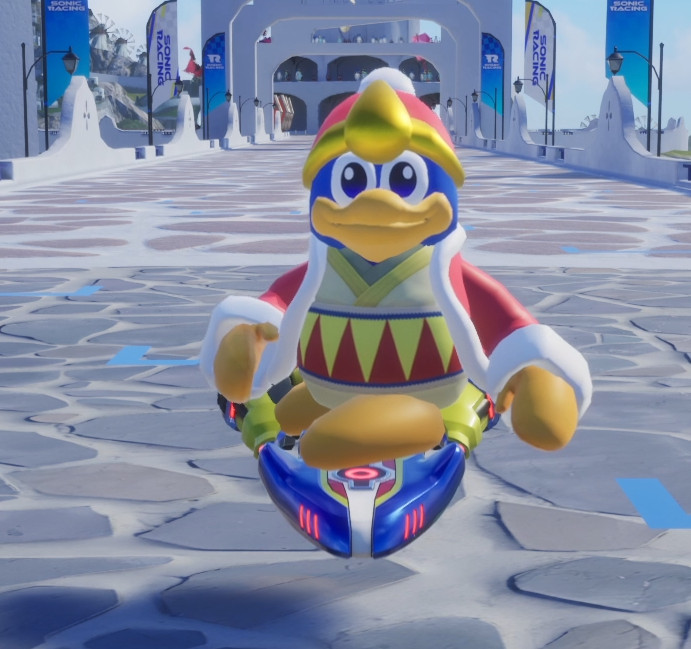 King Dedede over Big Mod for Sonic Racing: CrossWorlds | SR:CW Mods