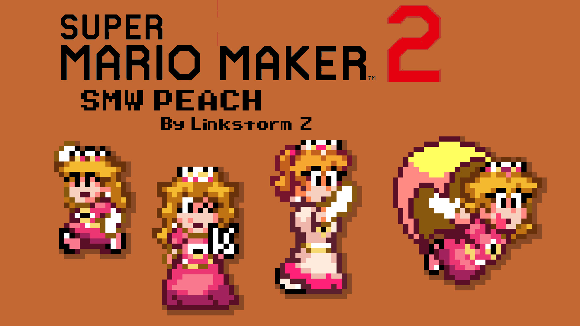 Peach over Toadette (SMW Style) Mod for Super Mario Maker 2 | SMM2 Mods