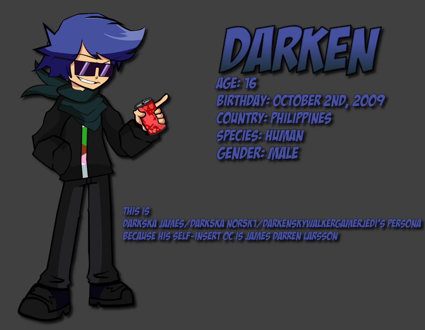 Darken, JDL, and Ar_J Sprites For FNF Mod for Friday Night Funkin ...