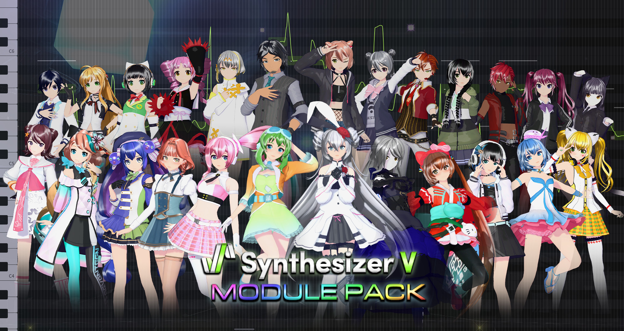 SynthV Module Pack Mod for Hatsune Miku: Project DIVA Mega Mix+ ...