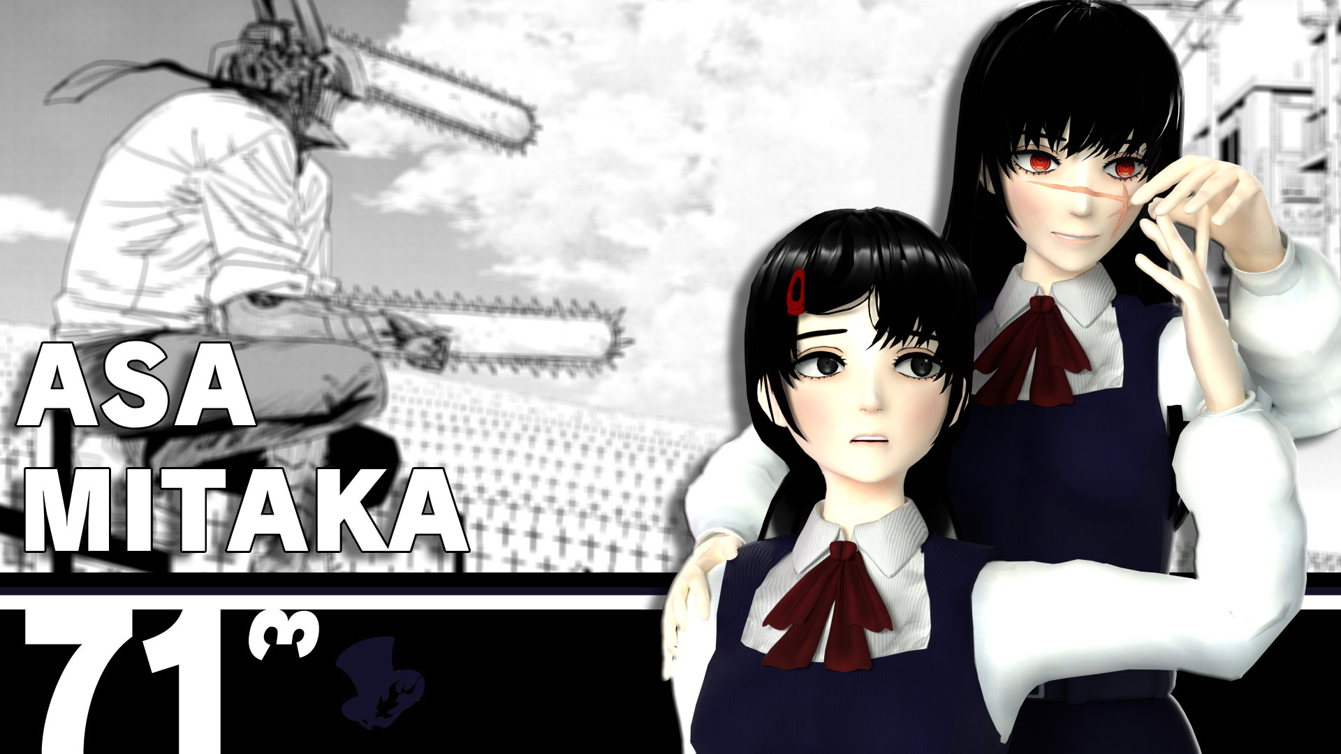 Asa Mitaka and Yoru Over Joker Mod for Super Smash Bros. Ultimate ...