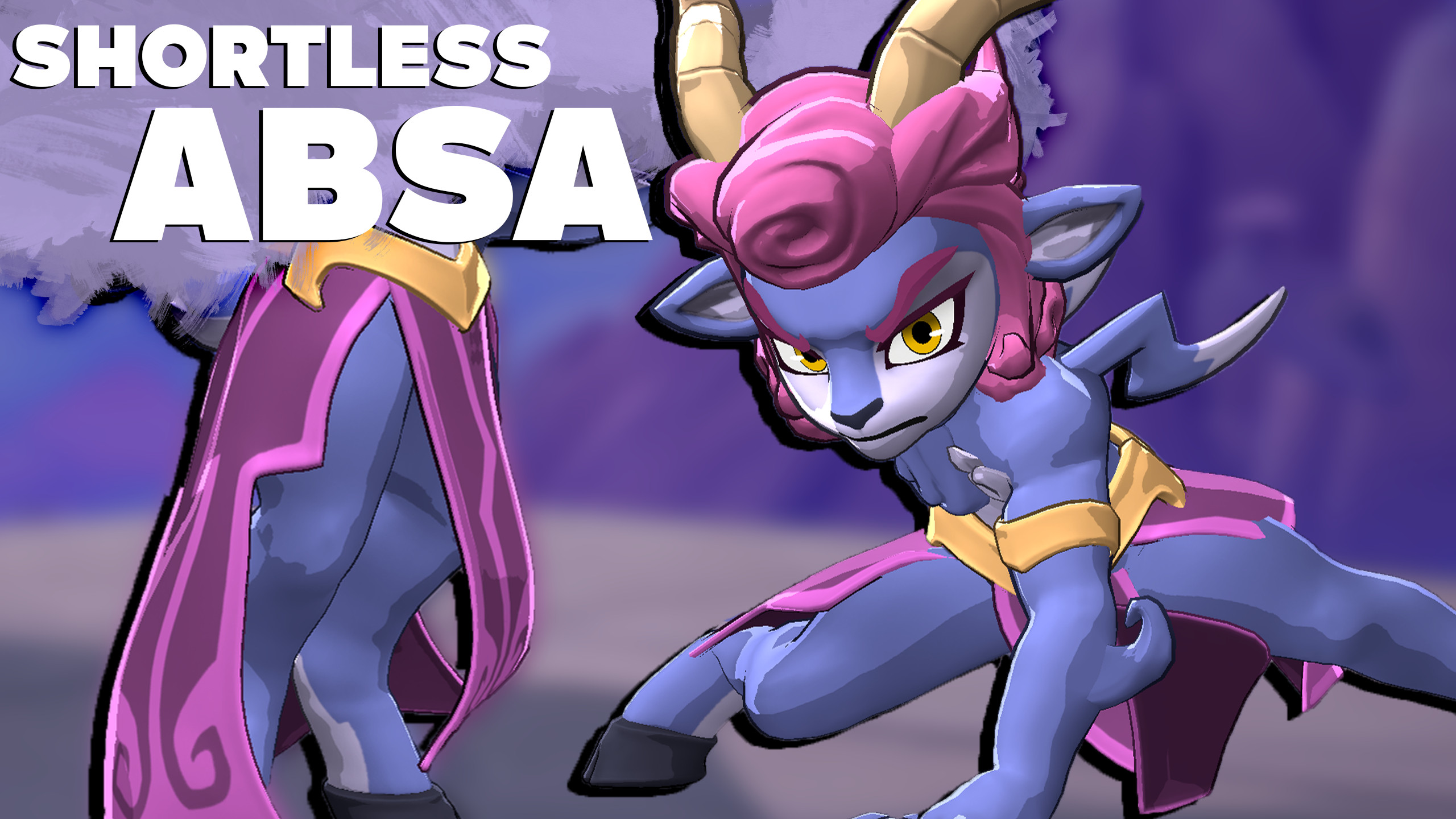 Shortless Absa Mod for Rivals of Aether II | ROA2 Mods